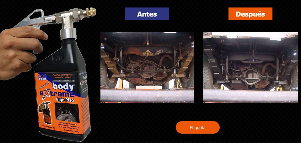 Total Coat offers Bodyextreme Underfloor Coating for automotive use ...